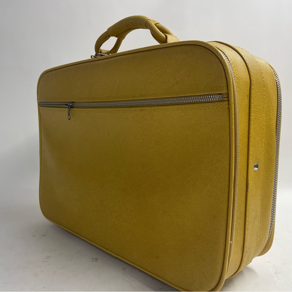 1970s Vintage Samsonite Silhouette Mustard Yellow Sui… - Gem